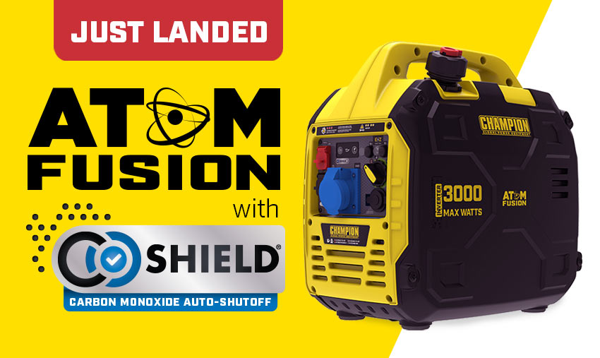 Introducing the Atom Fusion, bigger brother to our best selling Mighty