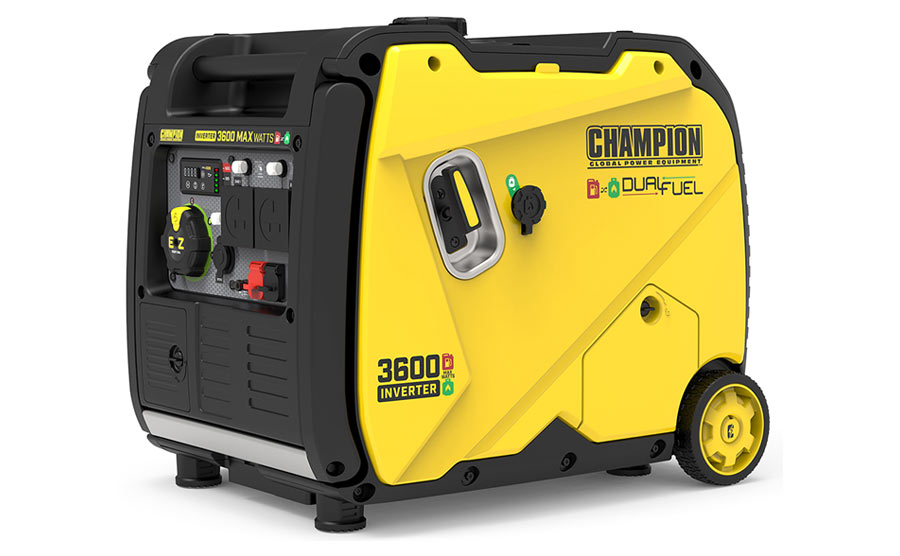 Champion 3600W Dual Fuel Inverter Portable Silent Generator | Champion ...