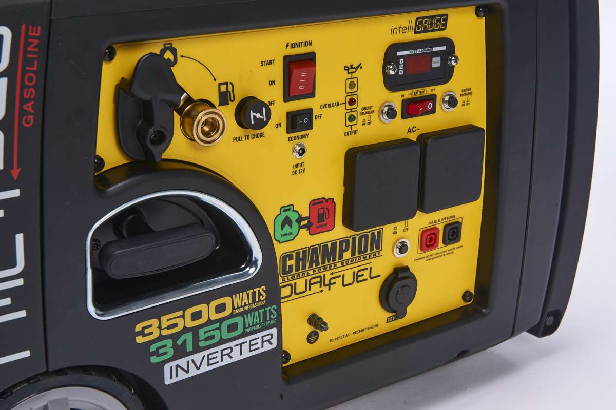 Champion 3500W LPG / Petrol Dual Fuel Generator | Champion Power Equipment