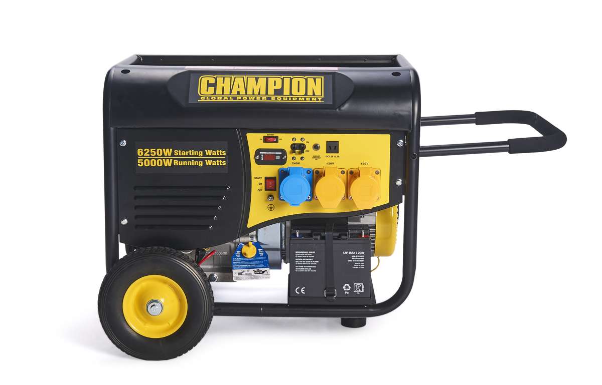 Champion 5500 Watt Portable Silent Generator | Champion Power Equipment